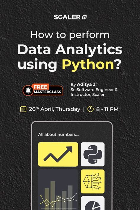 Learn Data Analytics Using Python Scaler
