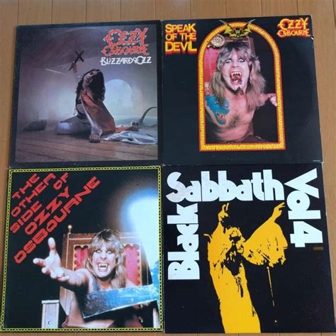 Lp Record Ozzy Osbourne Black Sabbath Vinyl Album Classic Rock Music