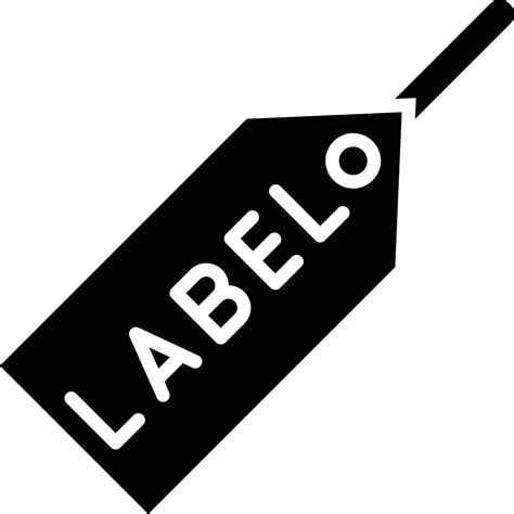 Label Vector Icon Design Illustration 21677116 Vector Art At Vecteezy
