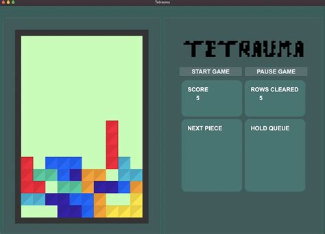 Github Harrietobrien Tetrauma Customizable Tetris Implementation In Pyqt Including Features