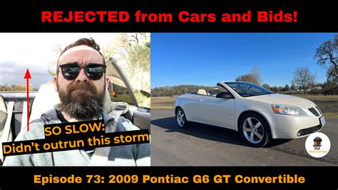 2009 Pontiac G6 Gt Convertible Rejected From Cars And Bids The Bad