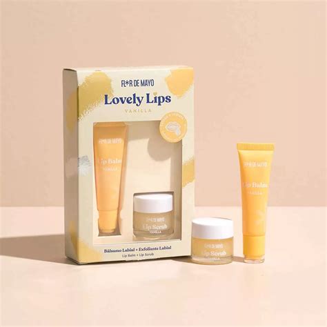 Set Lovely Lips Vanilla Flor De Mayo