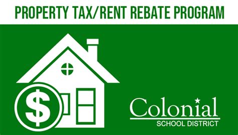Property Tax And Rent Rebate Program District Posts Item