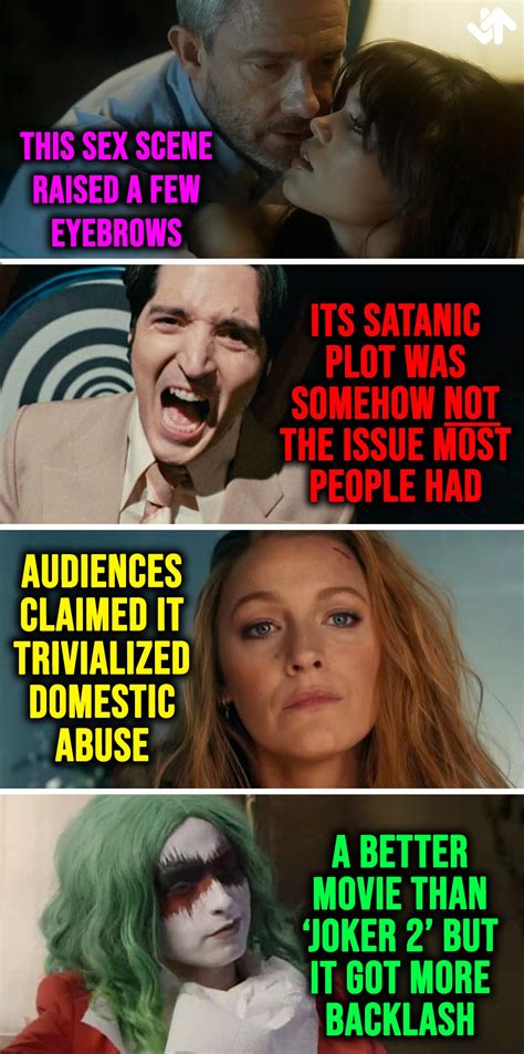 Groovy History The Most Controversial Movies Of 2024 Ranked By