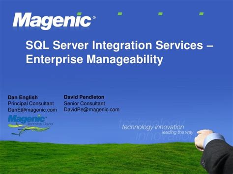 sql server integration services enterprise manageability