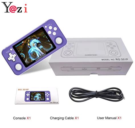 Handheld Game Console GB Open Source System Game Player Box Built In WiFi Rg P Games