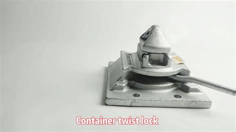 Iso Twistlock Perforated Bottom Reliable Container Security