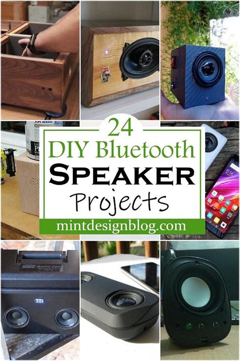 24 Diy Bluetooth Speaker Projects Mint Design Blog