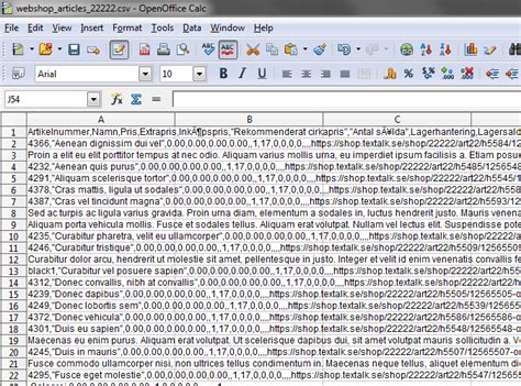 Product Export Abicart Com