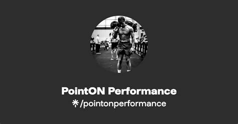 Pointon Performance Instagram Tiktok Linktree
