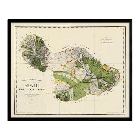 Hawaiian Islands Historical Maps Muir Way