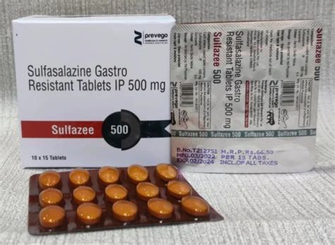 Sulfasalazine Tablets Azulfidine Latest Price Manufacturers And Suppliers