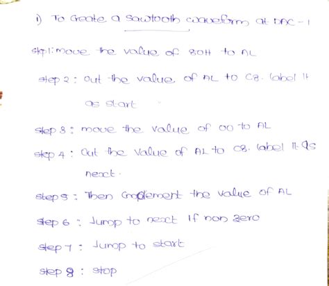 Solution Sine Square Sawtooth And Triangle Wave Formation At Dac