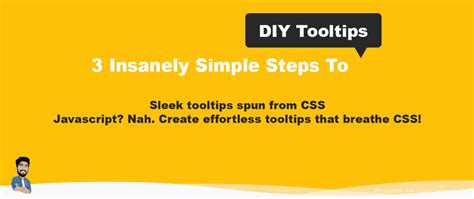 Insanely Simple Steps To DIY Tooltips DEV Community