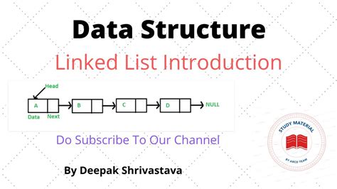 Linked List Introduction Data Structure Single Linked List Part YouTube