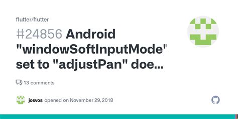 Android Windowsoftinputmode Set To Adjustpan Does Not Work As