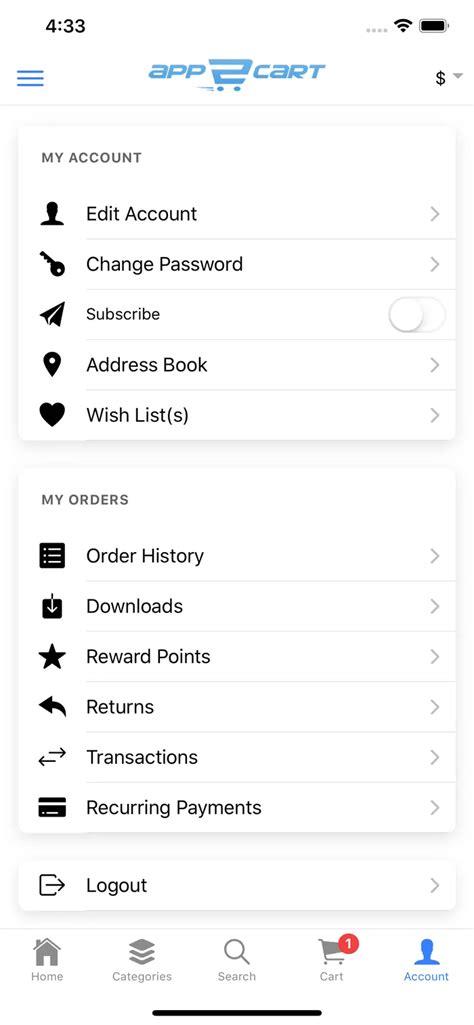 ionic 4 mobile app builder source code with opencart api module