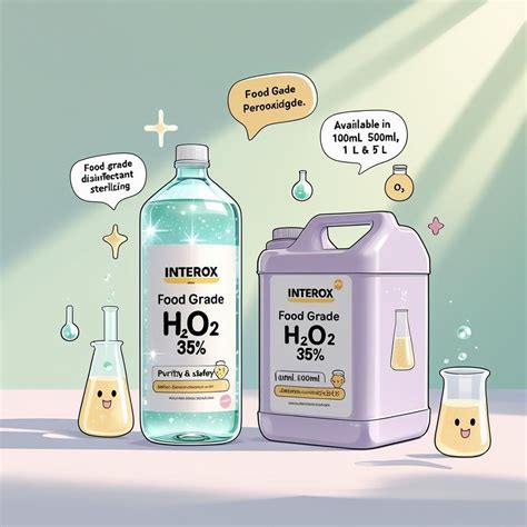 Food Grade Hydrogen Peroxide 35 Interox® Agen Pensterilan