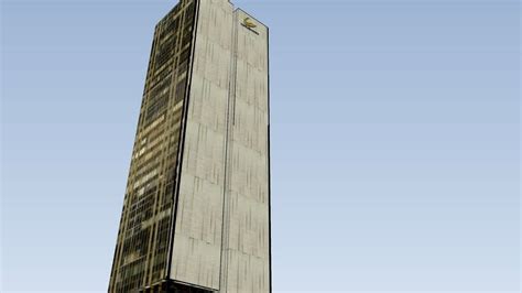 Edificio De La Corficolombiana 3d Model