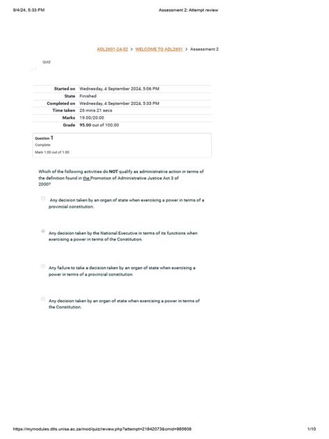 Assessment 2 Attempt Review Pdf Sources Of Law Common Law
