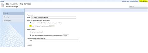 snapshots in report history reportserver database growing big mssqltrek