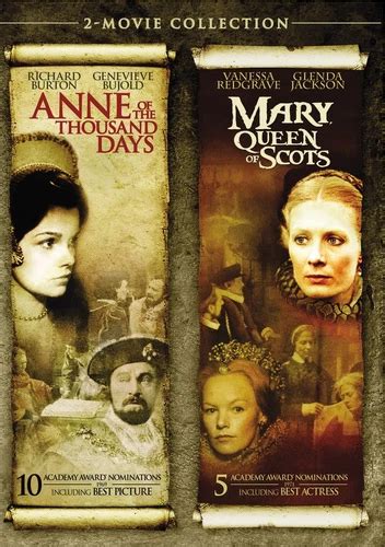 Anne Of The Thousand Days Mary Queen Of Scots D •v• D Patrick