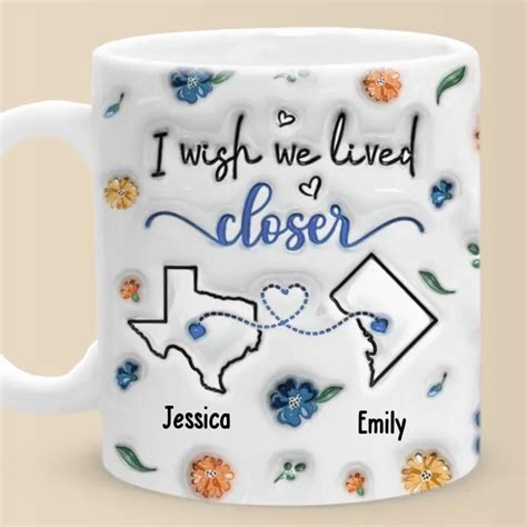 I Found A Sister By Heart Bestie Personalized Custom 3d Inflated Effect