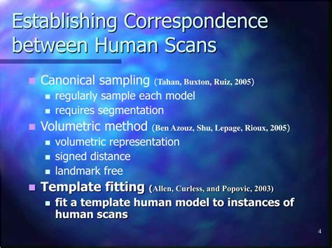 Ppt Automatic Locating Of Anthropometric Landmarks On 3d Human Models Powerpoint Presentation