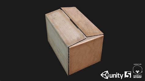 골판지 상자 파편 3d 모델 14 Unknown 3ds Max Dae Fbx Obj Free3d