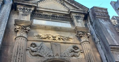 Patrimonio Funerario En El Cementerio De La Recoleta Antonio Alfieri