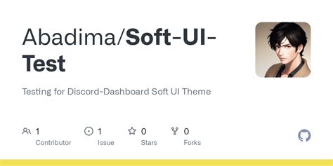 github abadima soft ui test testing for discord dashboard soft ui theme