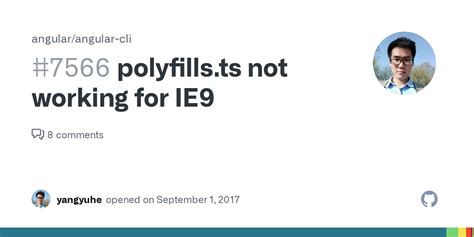 Polyfillsts Not Working For Ie9 · Issue 7566 · Angularangular Cli