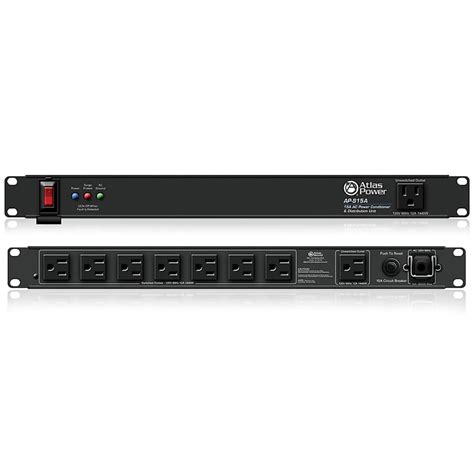 Atlas Sound Ap S15a 15a Power Conditioner And Distribution Reverb