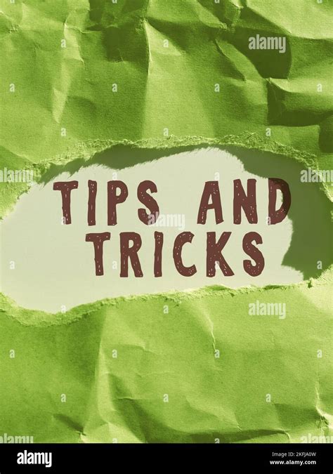 Writing Displaying Text Tips And Tricks Conceptual Photo Helpful