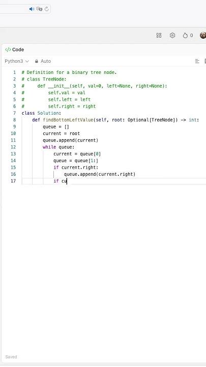 Leetcode 513 Find Bottom Left Tree Value Youtube