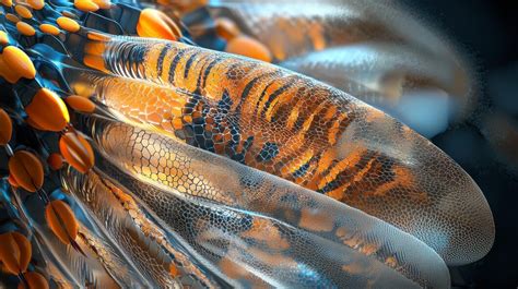 Insect Wing Microscopic Detail Revealed In Stunning 3d Render 1