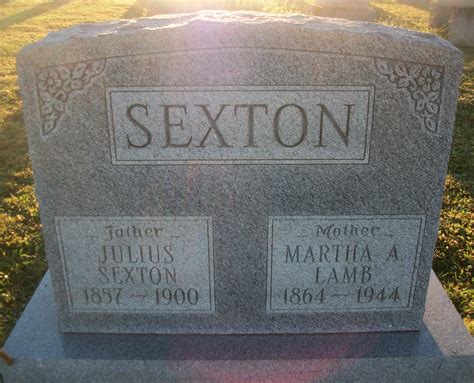 Martha Ann Lamb Sexton 1864 1944 Homenaje De Find A Grave