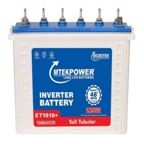 Buy Mtek Power ET Ah Tall Tubular Battery Electrovery Com