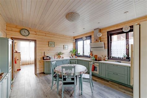 Кухня в загородном доме Nel 2024