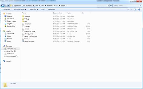 Timers Example Project Build Fails Out Of The Box Code Composer