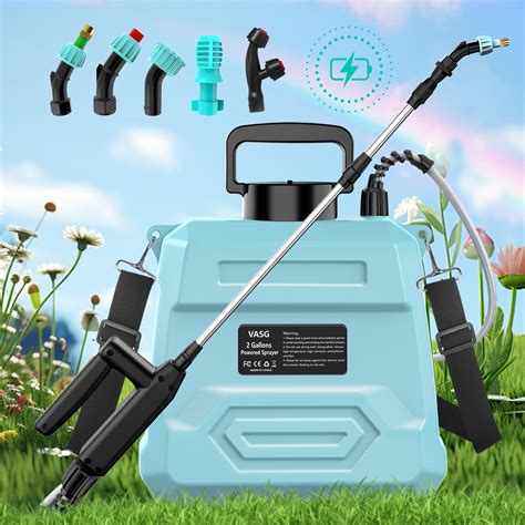 Battery Powered Garden Sprayer 2 Gallon 74v Powerful