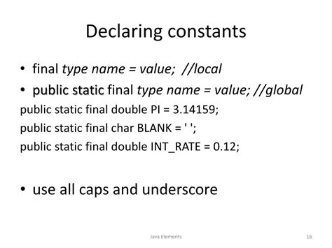 Ppt Java Program Structure Powerpoint Presentation Free Download