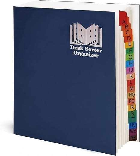 A Z Accordion File Organizer Alphabetical File Organizer File Sorter Alphabetic