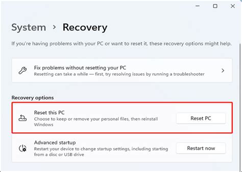 How To Factory Reset Windows 11 From Command Prompt