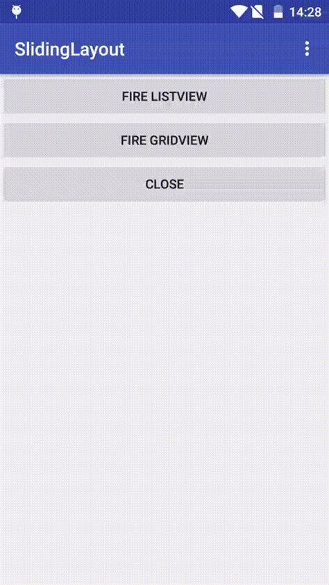 SlidingLayout SlidingLayout Support ListView G CodeKK AndroidOpen