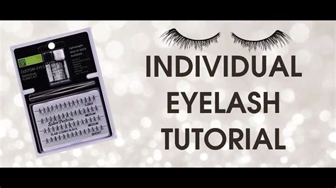 Easy Eyelash Tutorial Youtube