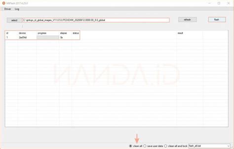 Cara Flash Instal Stock Rom Fastboot Miui Melalui Mi Flash Nanda Id