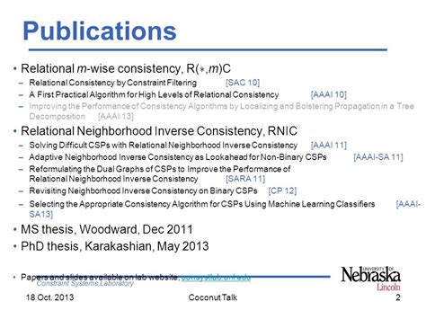 Constraint Systems Laboratory Robert J Woodward Joint Work With Shant