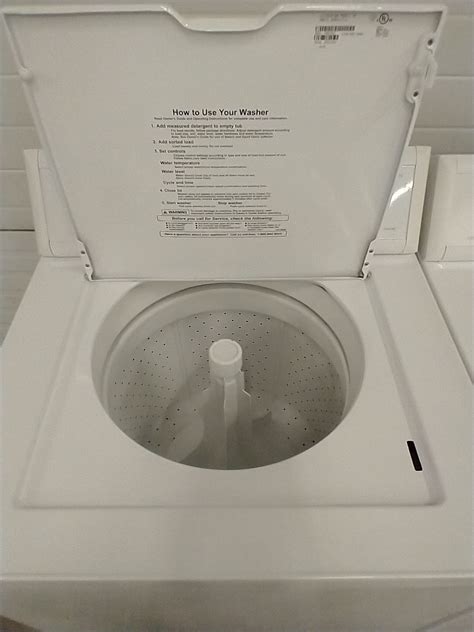 Order Your Used Set Frigidaire Washer Fer231cas2 And Dryer Fwx833as2