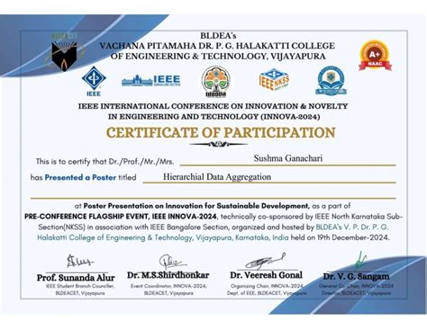 Sushma Ganachari On Linkedin Thrilled To Have Presented My Poster Titled Hierarchical Data